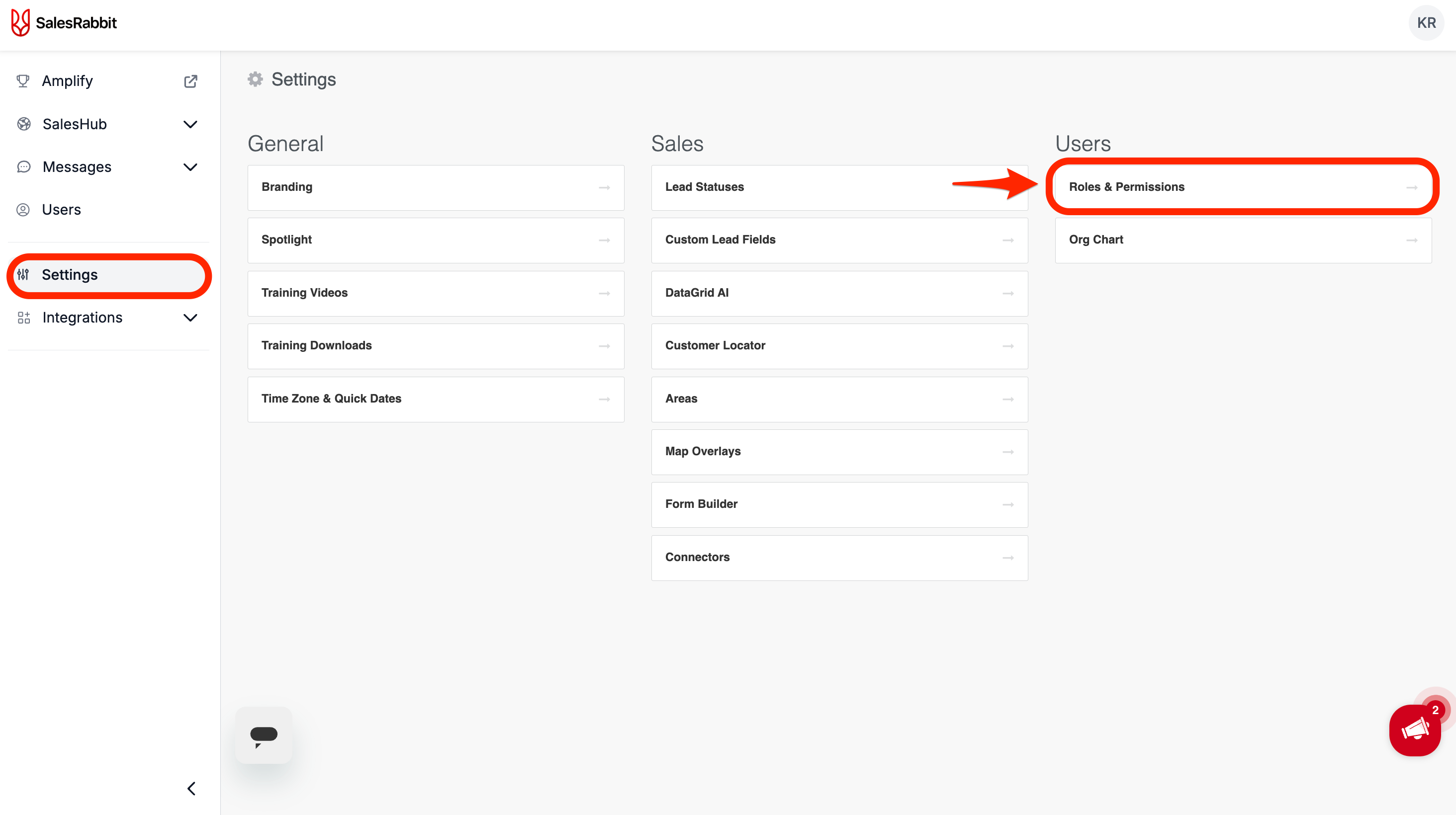 Adding Users Web Salesrabbit Help Center