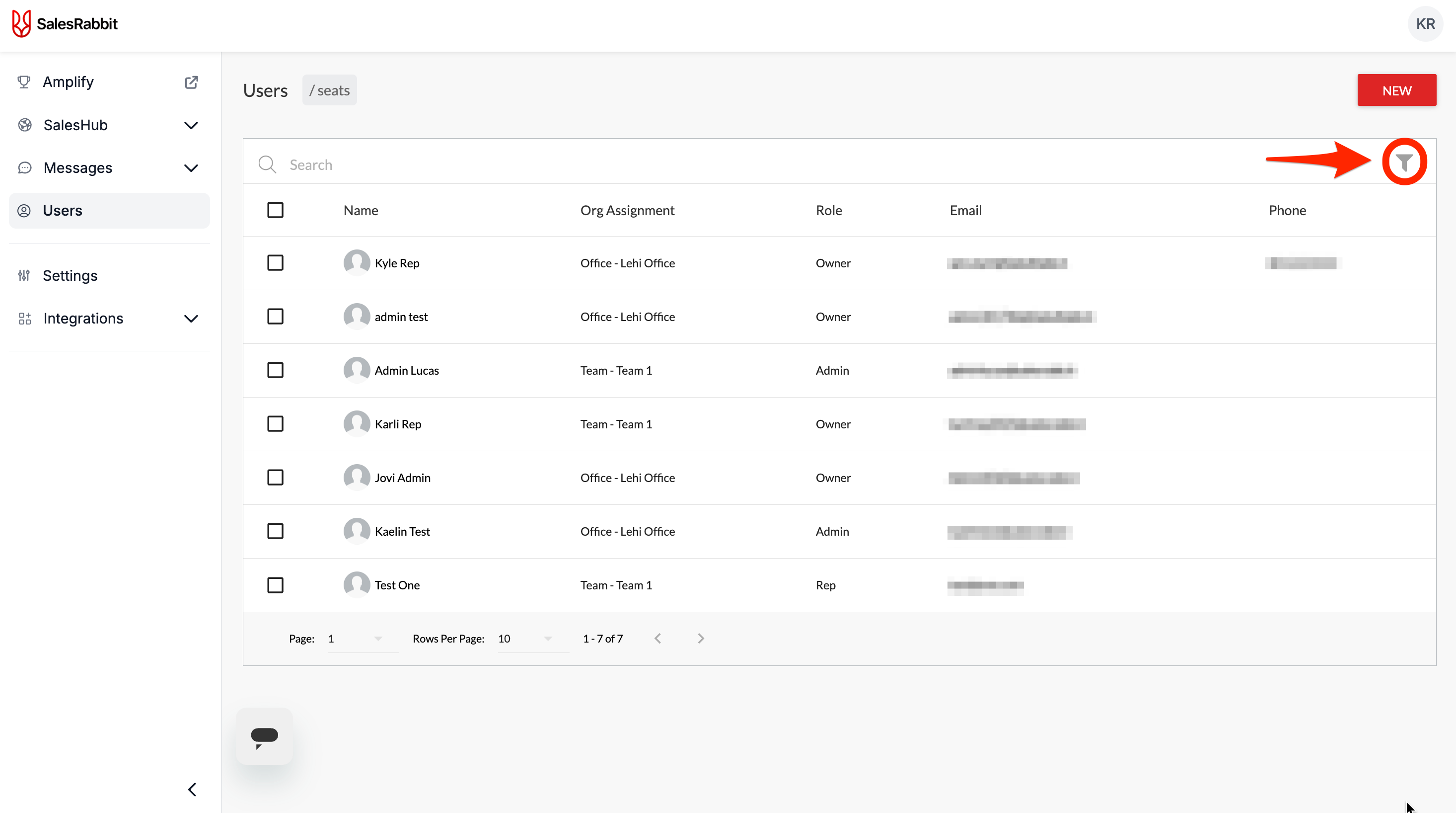 Adding Users Web Salesrabbit Help Center